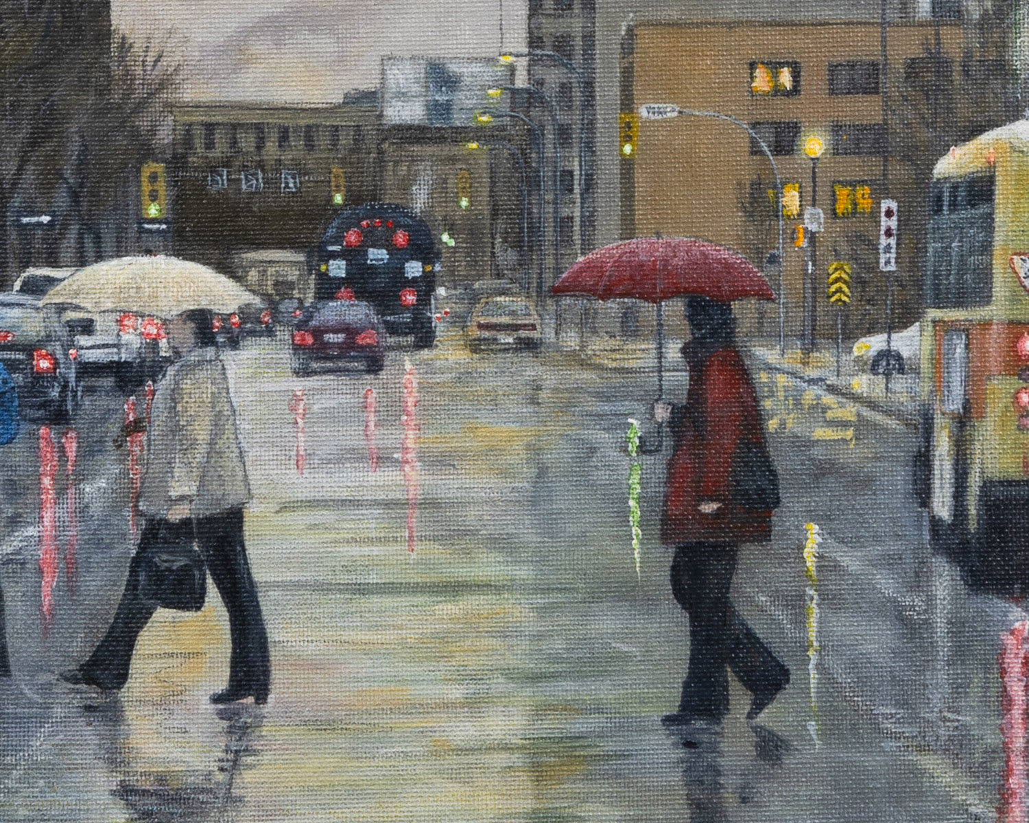 April Showers - Clayt Lennox Art