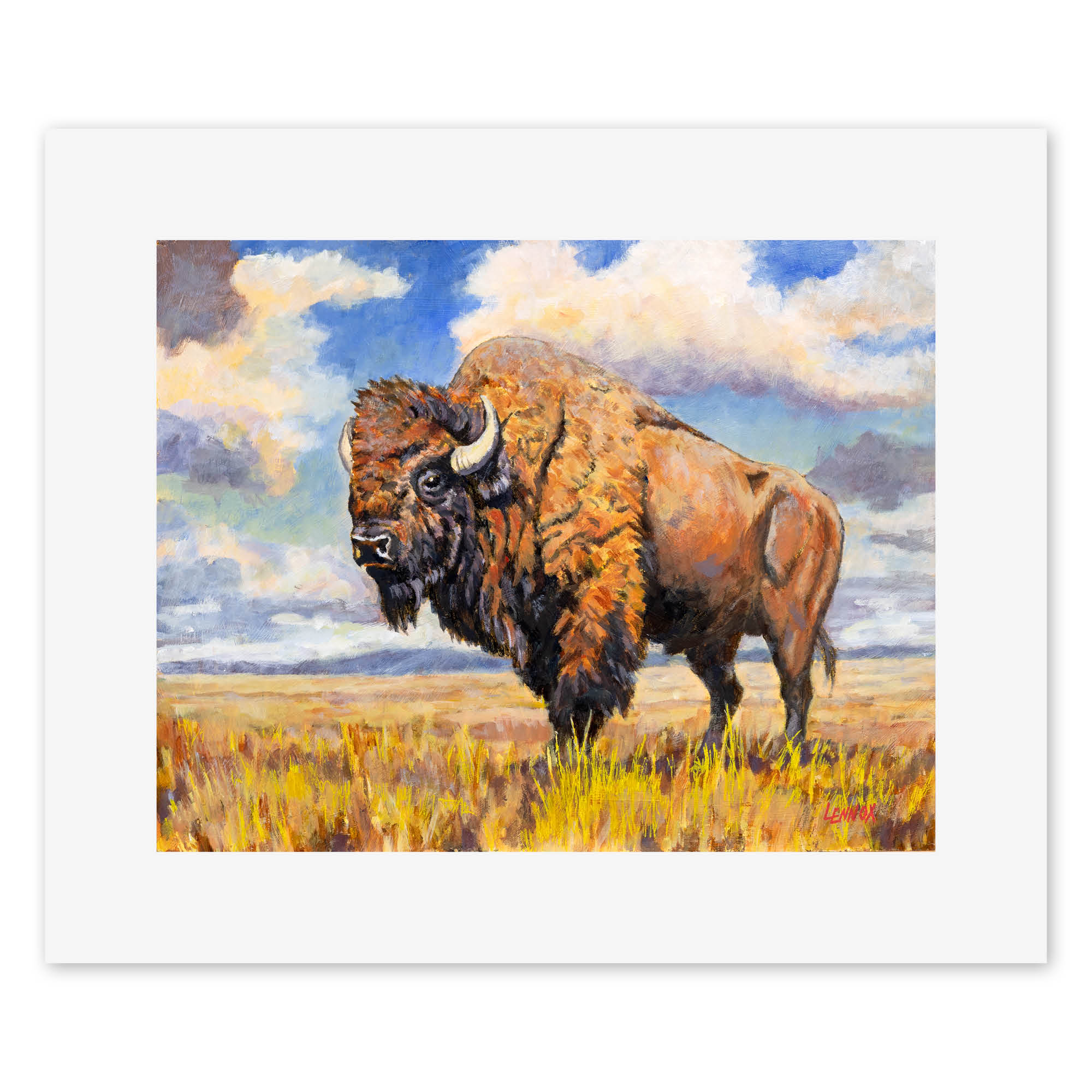 Grasslands Giant - Giclée Print - Clayt Lennox Art