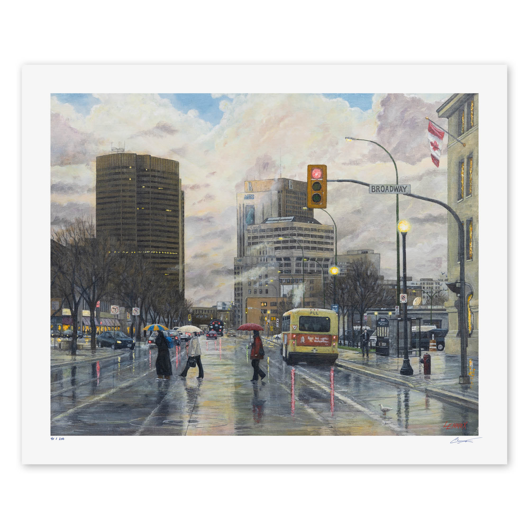 April Showers - Giclée Print - Clayt Lennox Art
