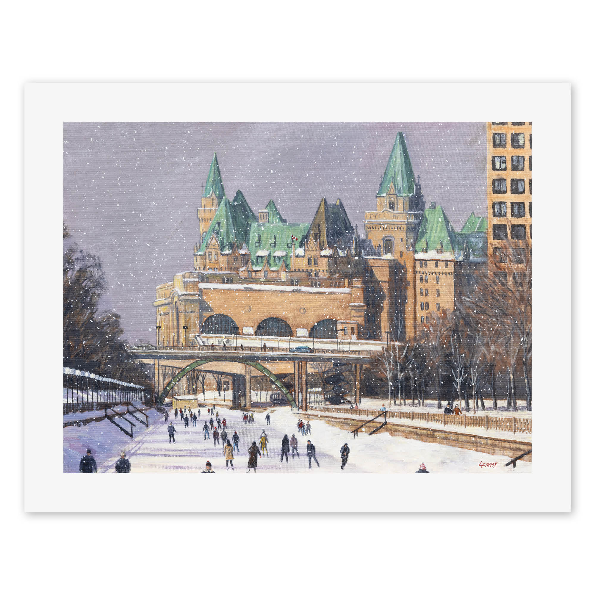 Let it Snow! - Giclée Print - Clayt Lennox Art