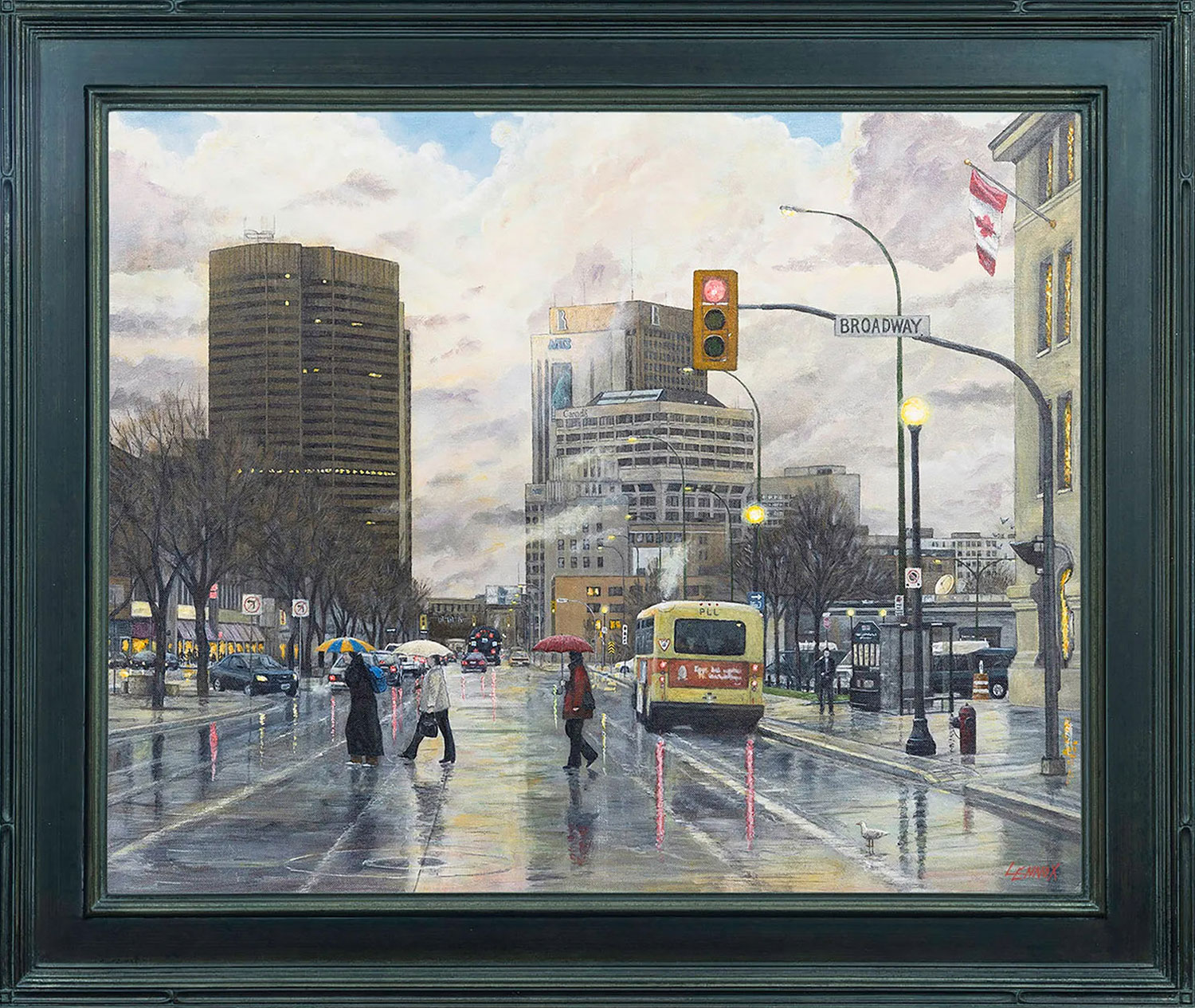 April Showers Landing Page – Clayt Lennox Art